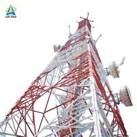 China 4 Legged Angular Steel Tower designed to meet ANSI TIA and EN standards offering support for telecom and power infrastructure projects for sale