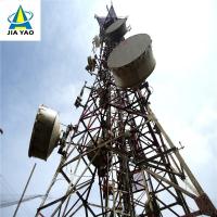 China 4 Legged Angular Steel Tower designed to meet ANSI TIA and EN standards offering support for telecom and power infrastructure projects for sale