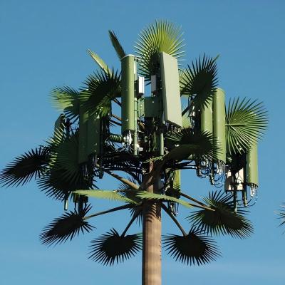 China Bionic Tree Tower structural components tested for elongation impact strength and yield strength to guarantee performance for sale