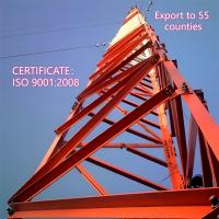China Guyed Wire Tower featuring design compliance with ANSI/TIA-222-G-H-F and European EN standards for structural performance for sale