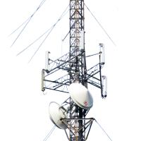 China Guyed Wire Tower featuring design compliance with ANSI/TIA-222-G-H-F and European EN standards for structural performance for sale