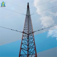 China Guyed Wire Tower designed to maximize height with minimal structural material usage based on ANSI/TIA-222-G-H-F design codes for sale