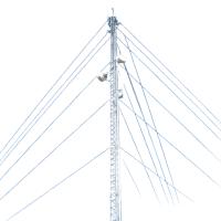 China Guyed Wire Tower constructed from structural steel grades including ASTM A36 and EN10025 S355JR for superior strength and durability for sale