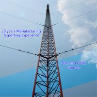 China Guyed Wire Tower constructed from structural steel grades including ASTM A36 and EN10025 S355JR for superior strength and durability for sale