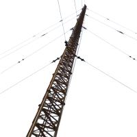 China Guyed Wire Tower manufactured strict adherence international standards including ANSI/TIA-222 EN/1991-1-4 for sale
