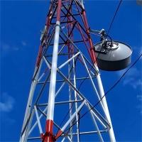 China Guyed Wire Tower designed extensive coverage elevation applications using steel materials proven engineering design codes for sale