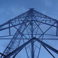 China Triangular Three Legged Self Supporting Galvanized Telecom Antenna Tower for sale
