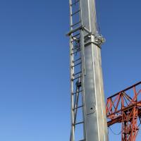 China Monopole Telescopic Tower 15-25M Galvanized Steel Truck Mounted Communication Antenna 40M/S Windproof ISO Certified for sale