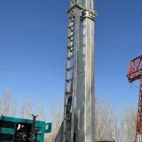 China Monopole Telescopic Tower 15-25M Galvanized Steel Truck Mounted Communication Antenna 40M/S Windproof ISO Certified for sale