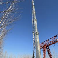 China Monopole Telescopic Tower 15-25M Galvanized Steel Truck Mounted Communication Antenna 40M/S Windproof ISO Certified for sale