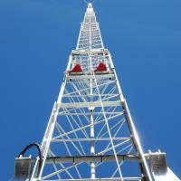 China Telescopic Tower 15-30M Tube Solid Rod Communication Antenna Lighting Truck Mounted 40M/S Wind Resistance Hot Dip Galvanized for sale