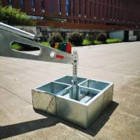 China 30M Telescopic Tower Galvanized Steel Truck Mounted Communication Antenna 40M/S Wind Resistance ISO Certified for sale