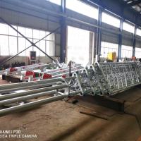 China Telescopic Tubular Galvanized Steel Self Supporting 15 20 25M 5G 4G Wifi Outdoor Communication Tower for sale