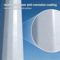 China Monopole Tower steel telecom tower designed according to GB T 700 and GB T 1591 standards ensuring and structural integrity for telecom for sale