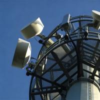 China Monopole Tower telecom tower designed with tension strength ranging from 360 to 630 megapascals for enhanced durability for sale