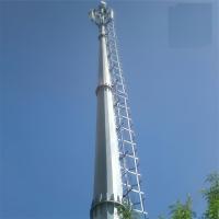 China Monopole Tower telecom tower designed with tension strength ranging from 360 to 630 megapascals for enhanced durability for sale