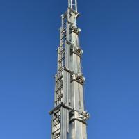China Heavy Duty Telescopic Tower with Vertical Deviation Less Than One Per Thousand Offering Performance for Communication and Lighting Tasks for sale