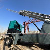 China Heavy Duty Telescopic Tower with Vertical Deviation Less Than One Per Thousand Offering Performance for Communication and Lighting Tasks for sale