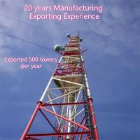 China Steel Guyed Wire Tower constructed with bolts and nuts graded 4.8 6.8 and 8.8 ensuring strong connections and durability for sale