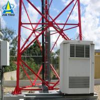 China 3 Legged Angular Steel Tower Triangular Tower Body with Equal Slope or Variable Slope and Angle Steel Cross Section for Communication for sale