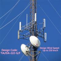 China 15m-40m Hot Dip Galvanized Guyed Wire Tower for Railway GSM-R Communication & Track Monitoring for sale