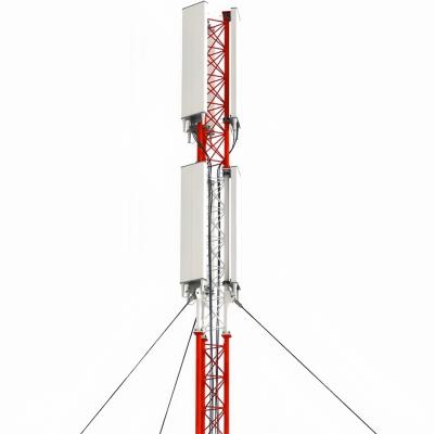China 20m-60m Wireless Communication Price Iron Telecom Guyed Wire 5g Radio Antenna WiFi ISP Internet Tower for Sale for sale