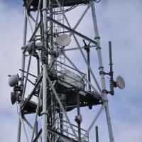 China Galvanized Self Supporting 3 Legged Tubular Steel 5G Wifi Telecom Antenna Tower Manufacturer for sale