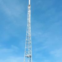 China 19 27 35M Low Upkeep 3 Legged Tubular Galvanized Steel Self Supporting Outdoor 5G 4G Microwave Long Life Mast for sale