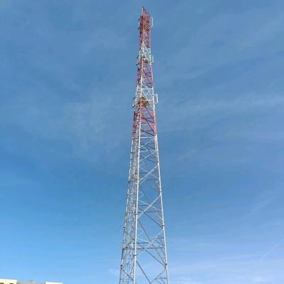 China 18 26 34M 3 Leg Tubular Steel Galvanized Low Maintenance Outdoor  5G 4G Wifi Durable Communication Tower for sale