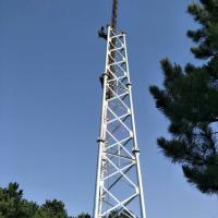China 18 28 38M 3 Leg Tubular Steel Galvanized Multi Frequency Outdoor  5G 4G Wifi Tv Broadcast Communication Tower for sale