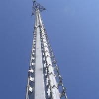 China 18 26 34M Urban Landscape Monopole Galvanized Steel Self Supporting Outdoor 5G 4G Wifi Aesthetic Telecom Tower for sale
