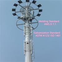 China 22 30 38M Scenic Monopole Tubular Galvanized Steel Outdoor 5G 4G Wifi Urban Landscape Communication Tower for sale