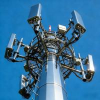 China 13 19 25M Compact Design Monopole Galvanized Steel Self Supporting Outdoor 5G 4G Microwave Space Saving Mast for sale