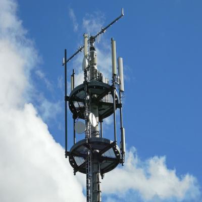 China 11 17 23M Space Efficient Monopole Tubular Galvanized Steel Outdoor 5G 4G Wifi Compact Communication Tower for sale