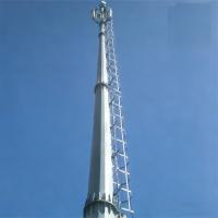 China 11 17 23M Space Efficient Monopole Tubular Galvanized Steel Outdoor 5G 4G Wifi Compact Communication Tower for sale