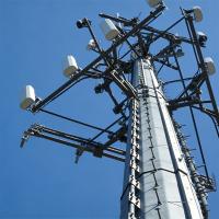 China 11 17 23M Space Efficient Monopole Tubular Galvanized Steel Outdoor 5G 4G Wifi Compact Communication Tower for sale