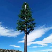 China 32M Bionic Tree Tower combining aesthetic design with functional features including cable management and hidden mounting platforms for sale