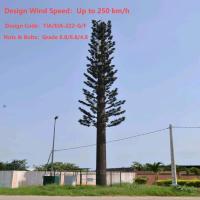 China 36M Bionic Tree Tower featuring modular components and hidden cable management systems for clean and telecom equipment installation for sale