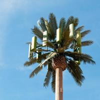 China Bionic Tree Tower designed for wind speeds up to 250 kmh with mild and high tensile steel grades ensuring safety and durability for sale