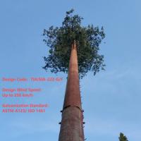 China Bionic Tree Tower artificial with ANSI TIA 222 G H F and EN 1991 1 4 EN 1993 3 1 design codes for infrastructure for sale
