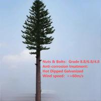 China Bionic Tree Tower equipped with bolts and nuts grade 4 8 6 8 and 8 8 complying with ISO 898 1 standards for secure assembly for sale