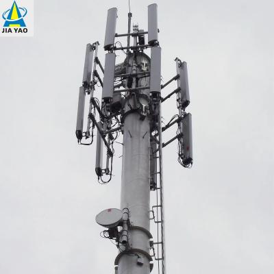 China 20M 30M Monopole Communication Tower Lightweight Aluminum for Rural Emergency Telecom for sale