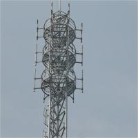 China Customizable 3 Legged Tubular Steel Tower Designed for Outdoor Telecom Monitoring Observation and Security Installations for sale