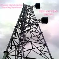 China Heavy Gauge 3 Legged Tubular Steel Tower with Hot Dip Galvanized Finish for Enhanced Corrosion Resistance in Outdoor for sale