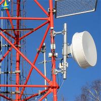 China Self Supporting 3 Legged Tubular Steel Tower Galvanized Telecom Mast Suitable for Outdoor 5G 4G Microwave Communication for sale
