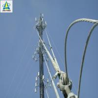 China Guyed Wire Steel Telecom Tower Fast Delivery Custom Prefabricated Modular Easy Installation for sale