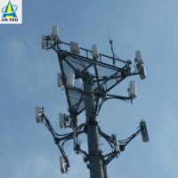 China 20M 30M High Durability Monopole Tower Weather Resistant For Outdoor Long-Term Deployment for sale