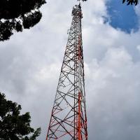 China 3 Leg Angular Long Service Life Stainless Steel Communication Tower Corrosion Resistant For Coastal Area for sale