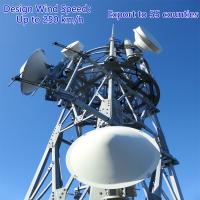 China 3 Leg Angular Cost Effective Steel Telecom Tower Low Installation Cost Long Service Life for sale