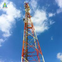 China 4 Legged Angular Port Terminal Communication Tower Corrosion Resistant For Logistics Tracking System for sale